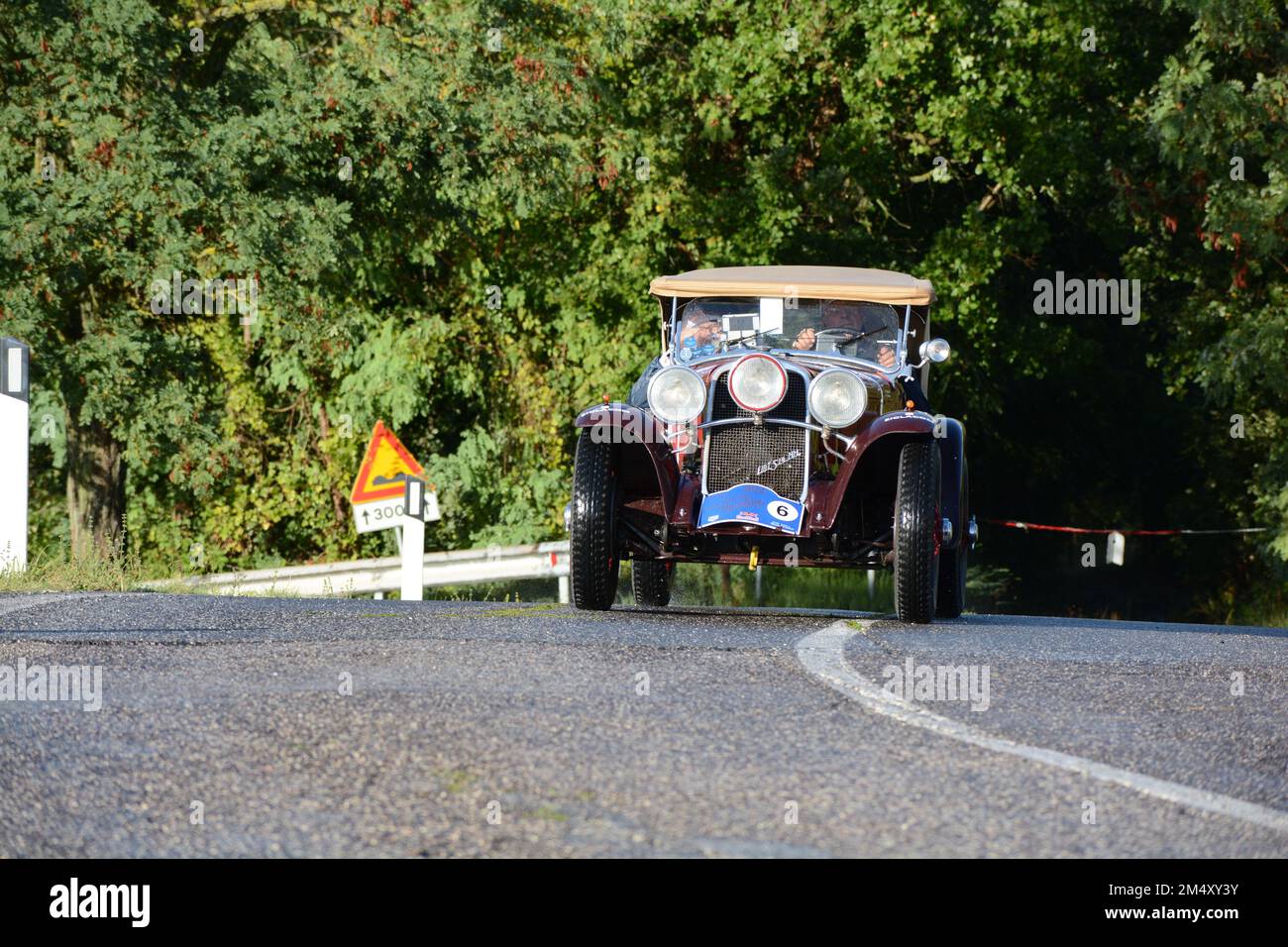 san marino , san marino - sett. 16 : FIAT 514 MM 1930 in coppa nuvolari ...