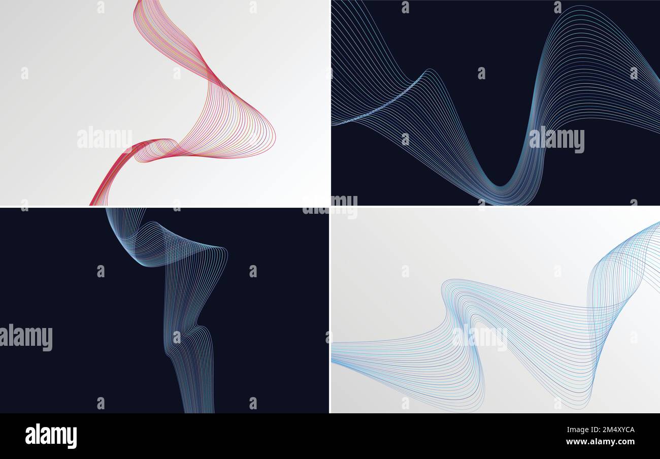 Use these vector backgrounds to create dynamic designs Stock Vector ...