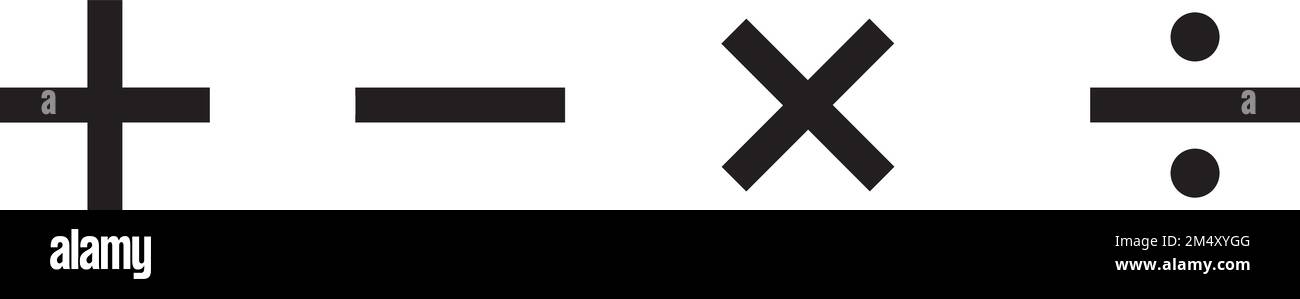 Basic mathematical symbol. Plus and minus icon set. Math symbol. equals ... Basic mathematical symbol. Plus and minus icon set. Math symbol. equals ...