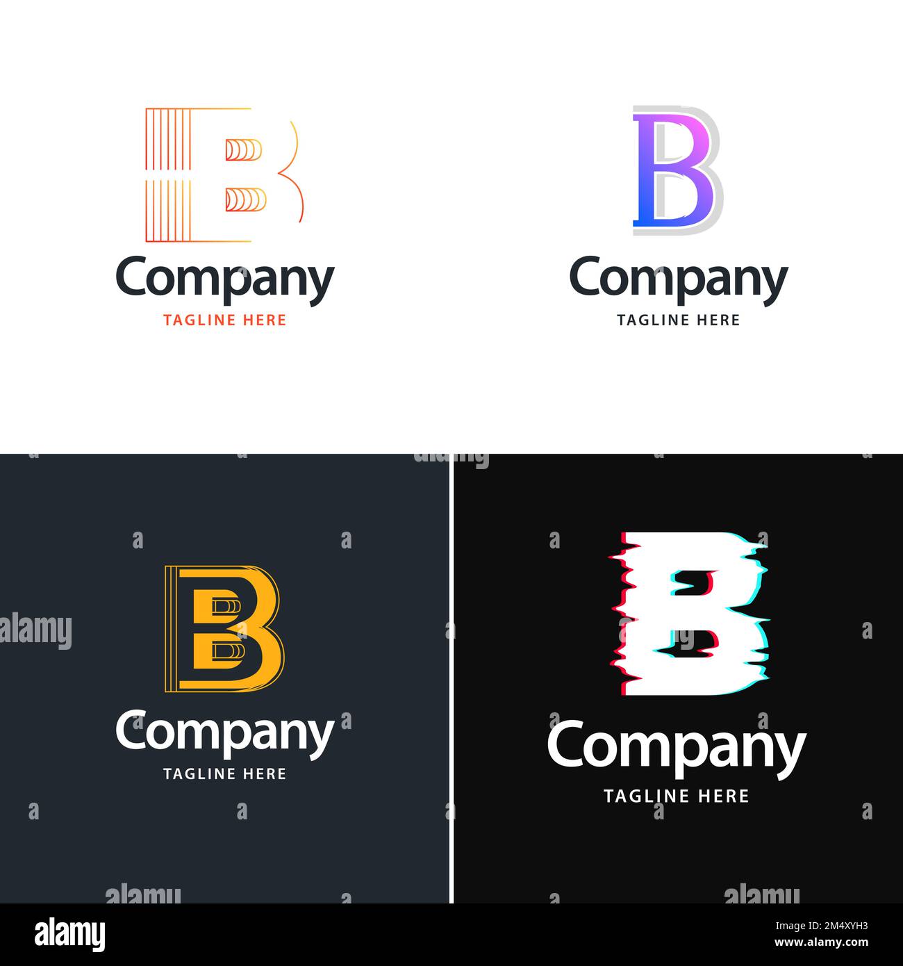 Modern logos Stock Vector Images - Alamy