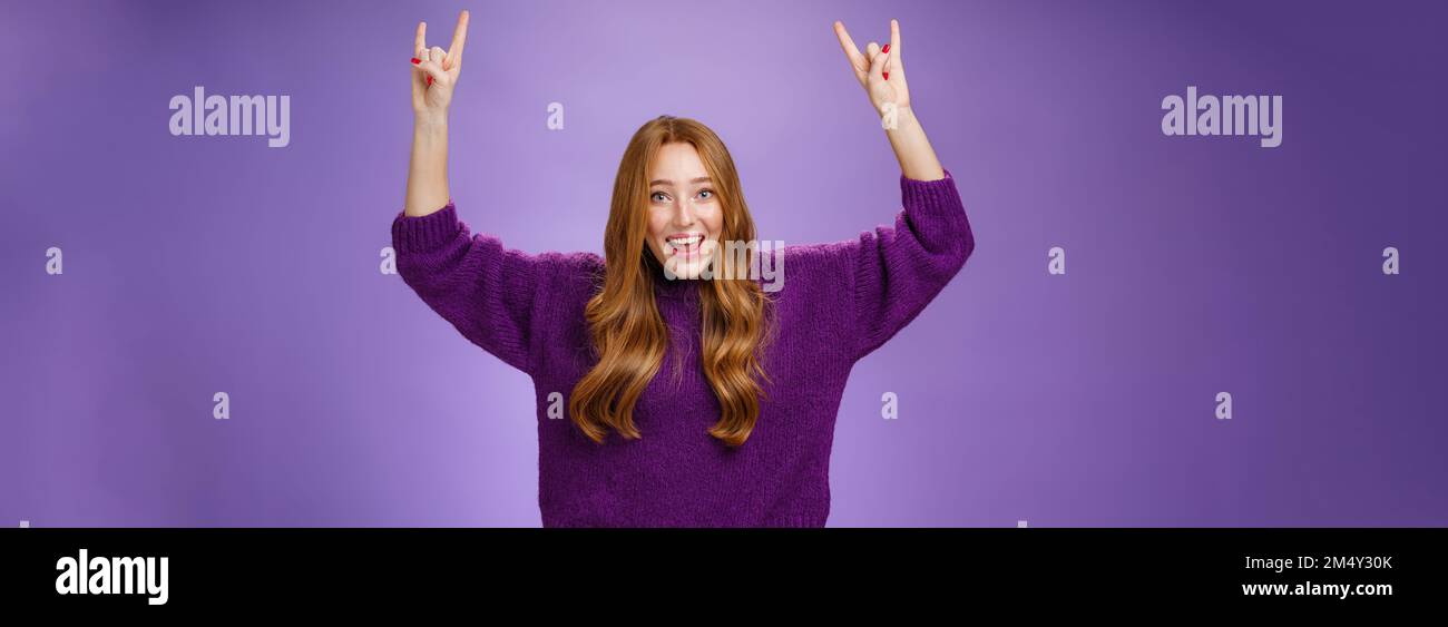 Girl feeling excited finally receiving tickets for favorite band show ...