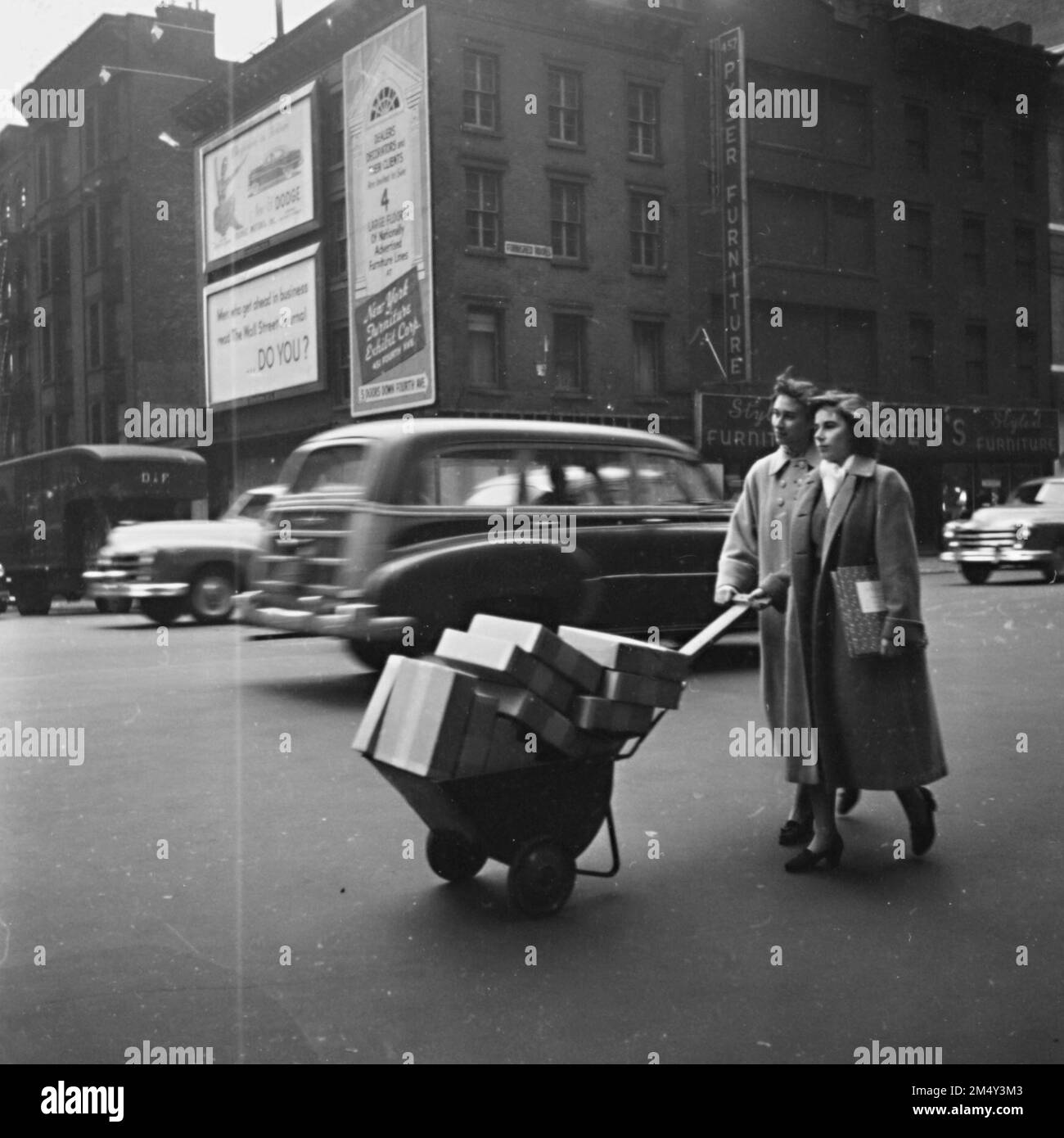Barbara Holdridge (in light colored coat) and Marianne Roney, founders ...