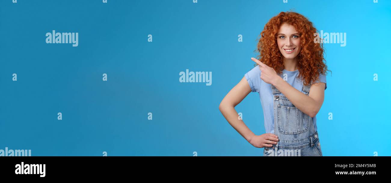 Girl suggest perfect place ad. Sassy good-looking empowered redhead ...
