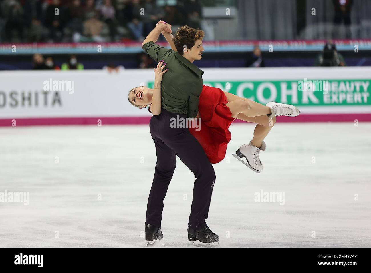 Madison Chock / Evan Bates (Usa) during Ice Dance Grand Prix of Figure ...