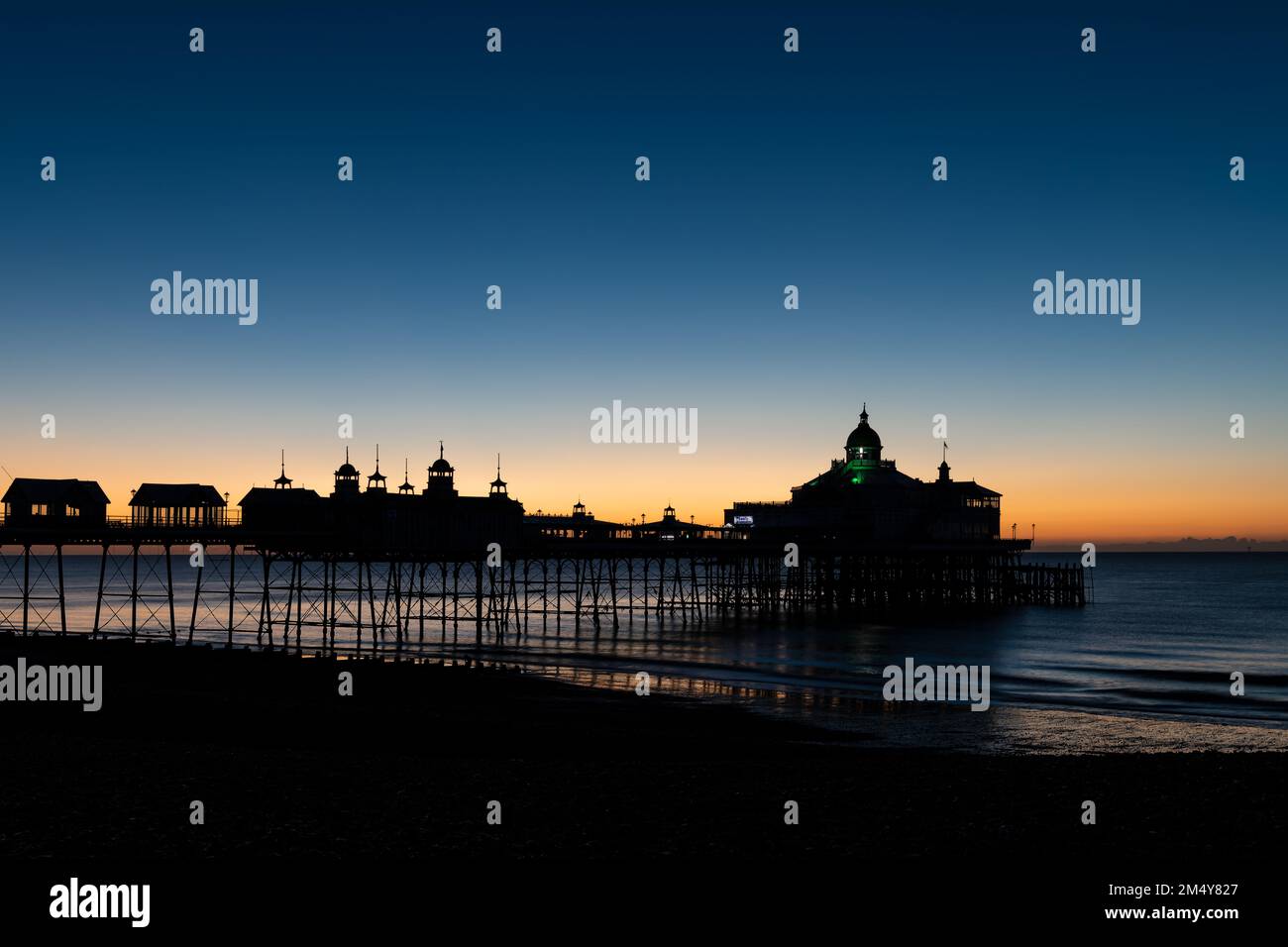 Sunrise at Eastbourne Pier, Sussex, England Stock Photo - Alamy