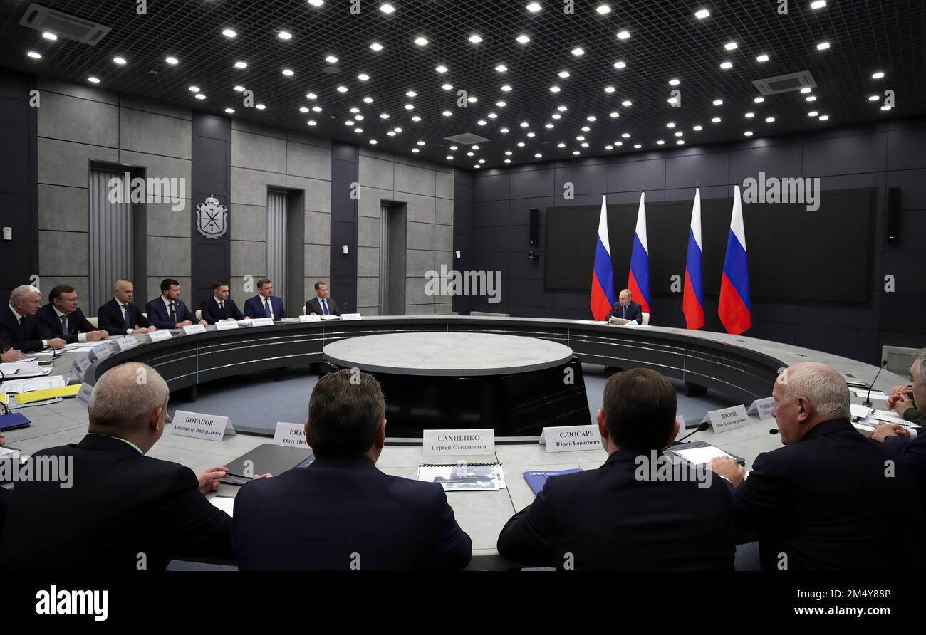 Russian President at meeting of Russian defense industry CEO's in ... Russian President at meeting of Russian defense industry CEO's in ...