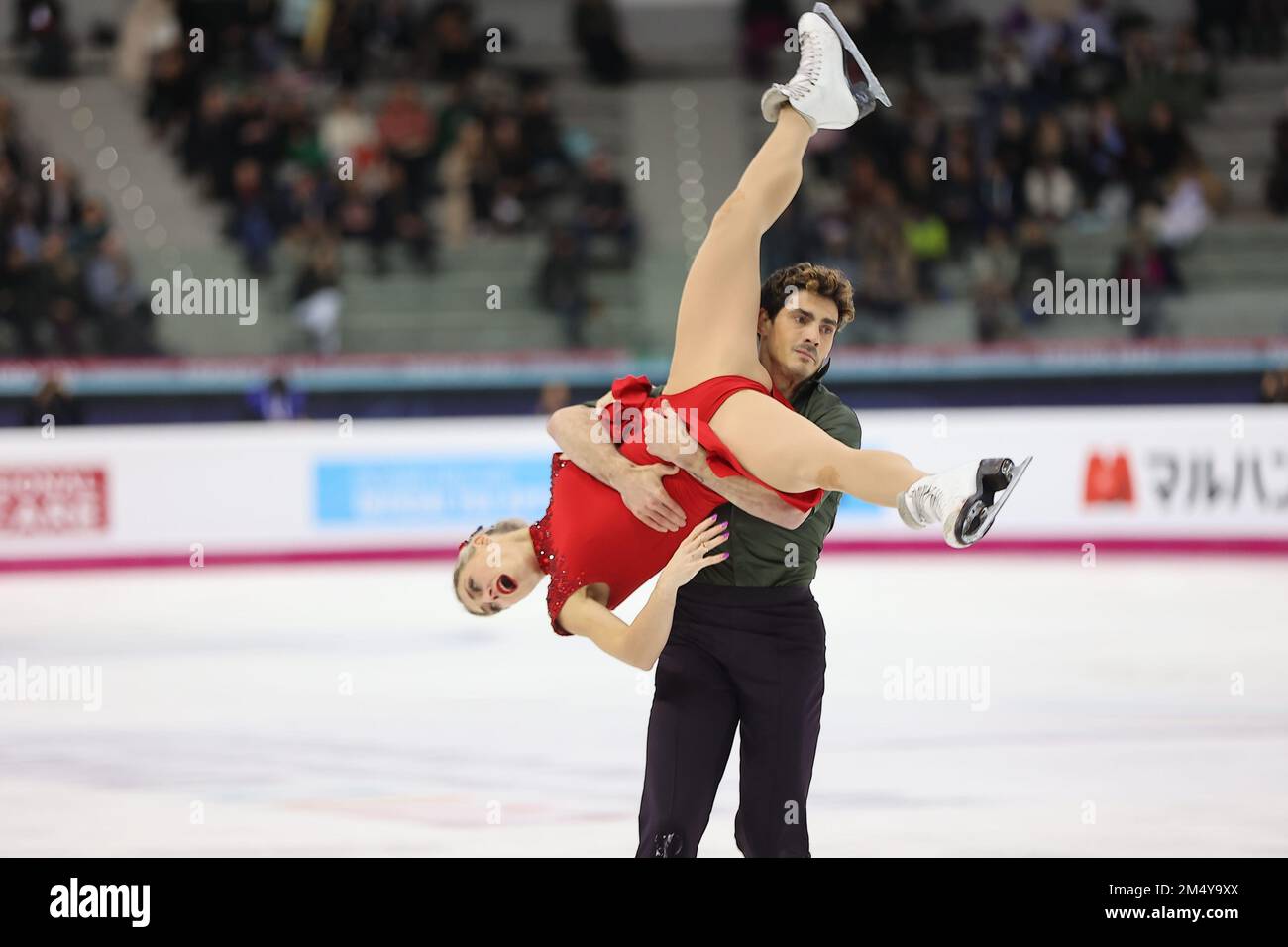 Madison Chock / Evan Bates (Usa) during Ice Dance Grand Prix of Figure ...