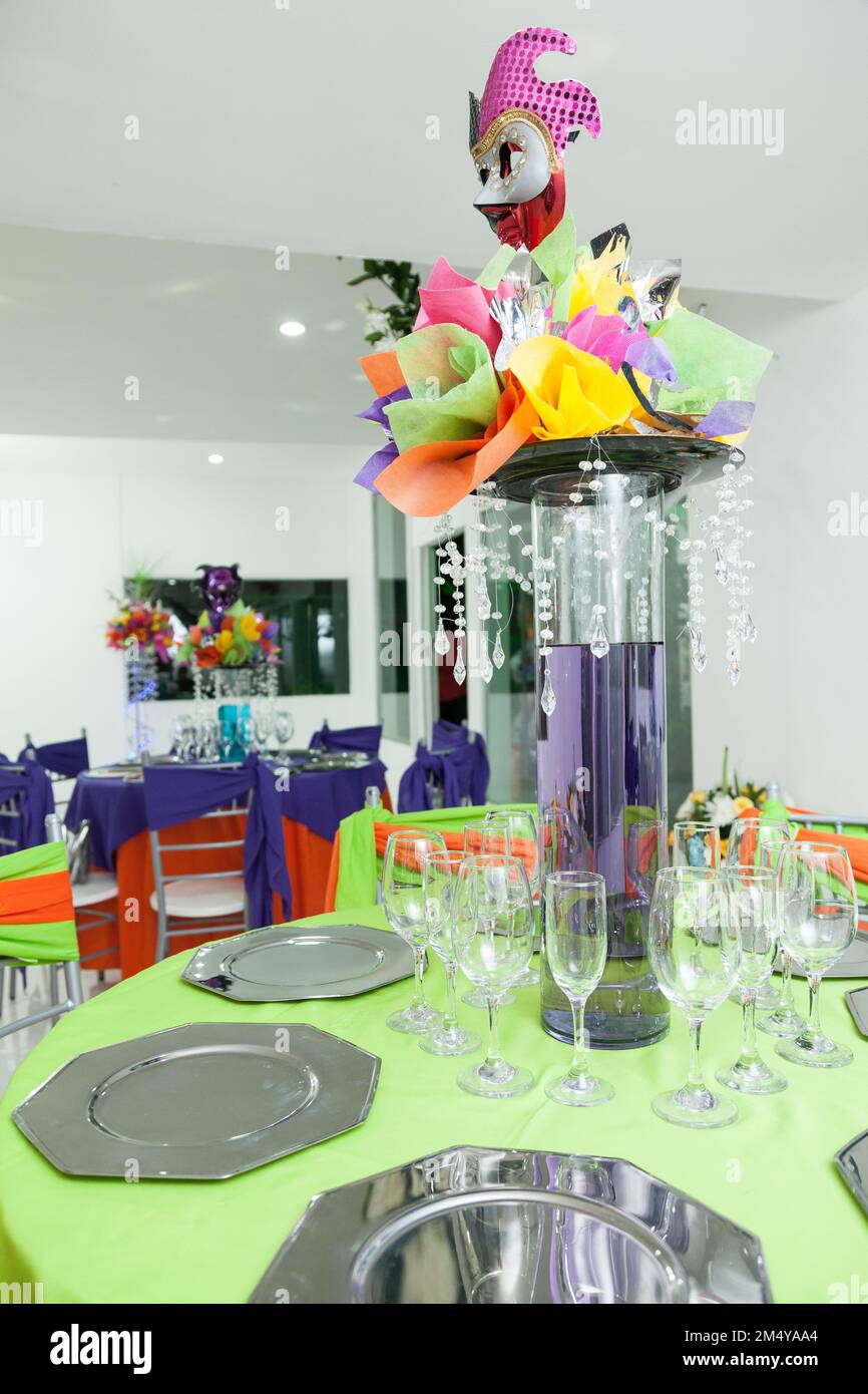 Thematic Decoration For Celebration And Parties; Reception Room With ...