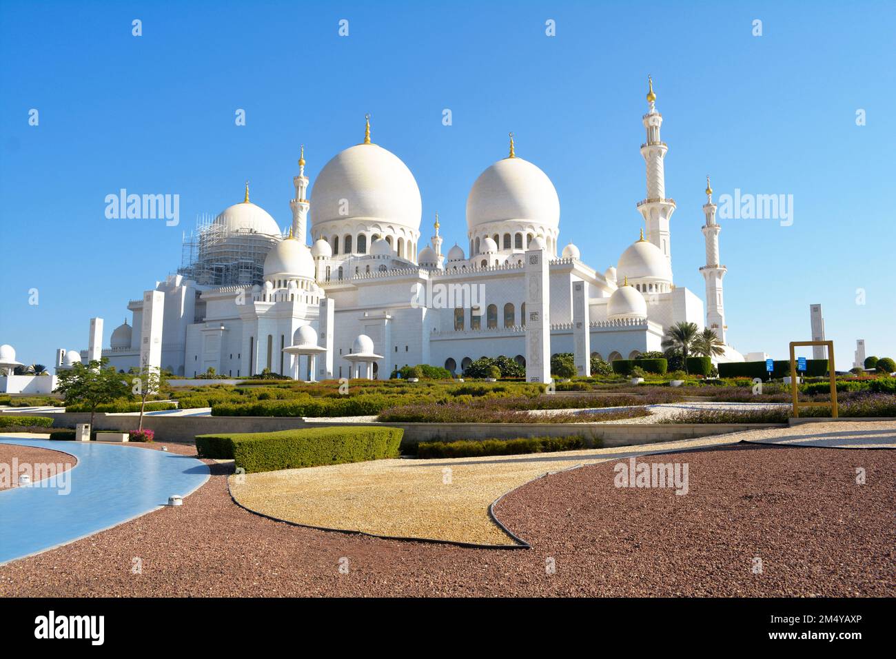 Abu Dhabi, United Arab Emirates (UAE), December 2022: Exterior of the ...