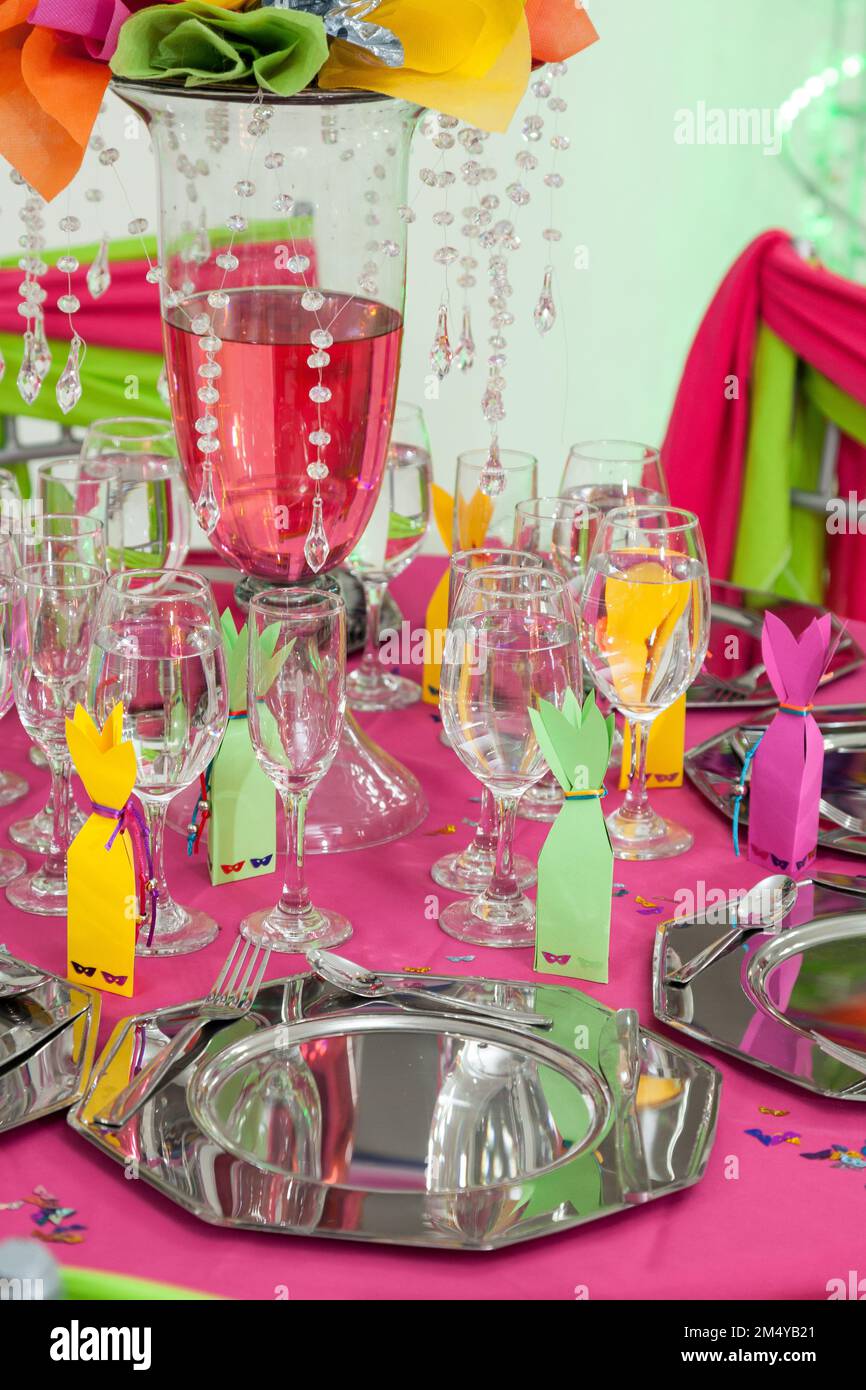 Thematic Decoration For Celebration And Parties; Reception Room With ...