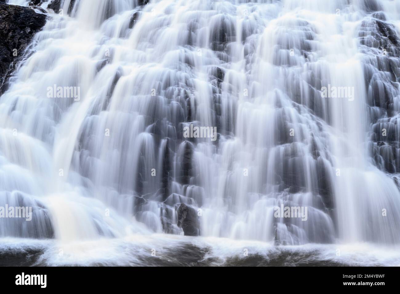 Scenic High Falls of the Magpie River, Wawa, Ontario, Canada Stock ...