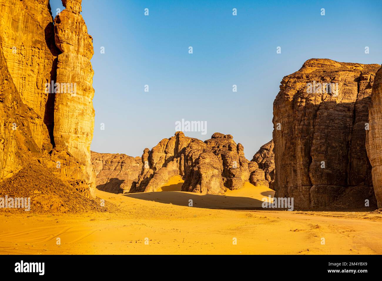 Beautiful sandstone scenery, Al Ula, Kingdom of Saudi Arabia Stock ...