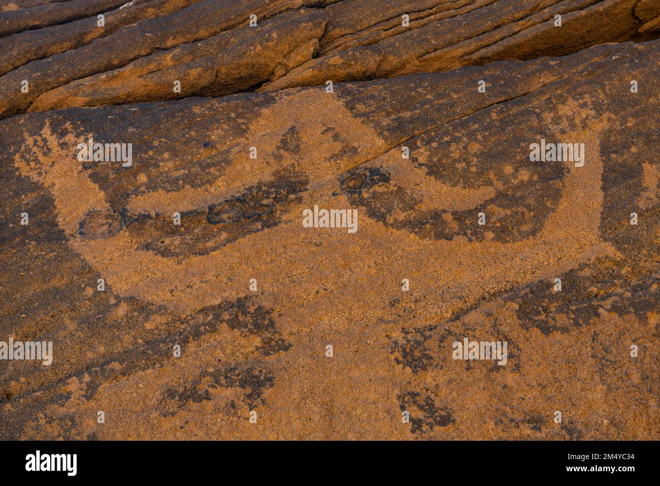 Rock carvings, Unesco site Bir Hima Rock Petroglyphs and Inscriptions ...