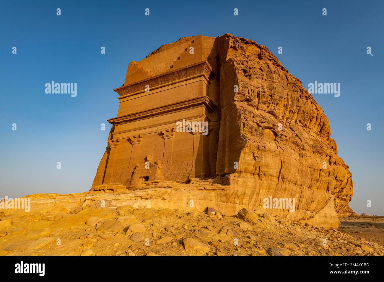 Tomb of Lihyan son of Kuza, Unesco site Maidan Saleh or Hegra, Al Ula ...
