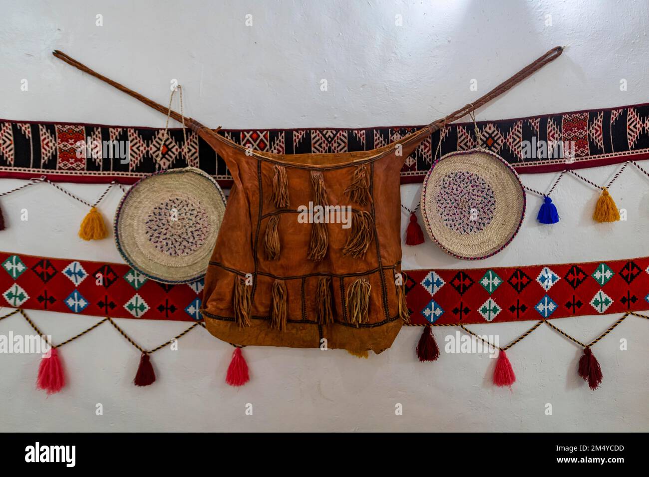 Traditional interior in the Al-An Palace, Najran, Kingdom of Saudi ...