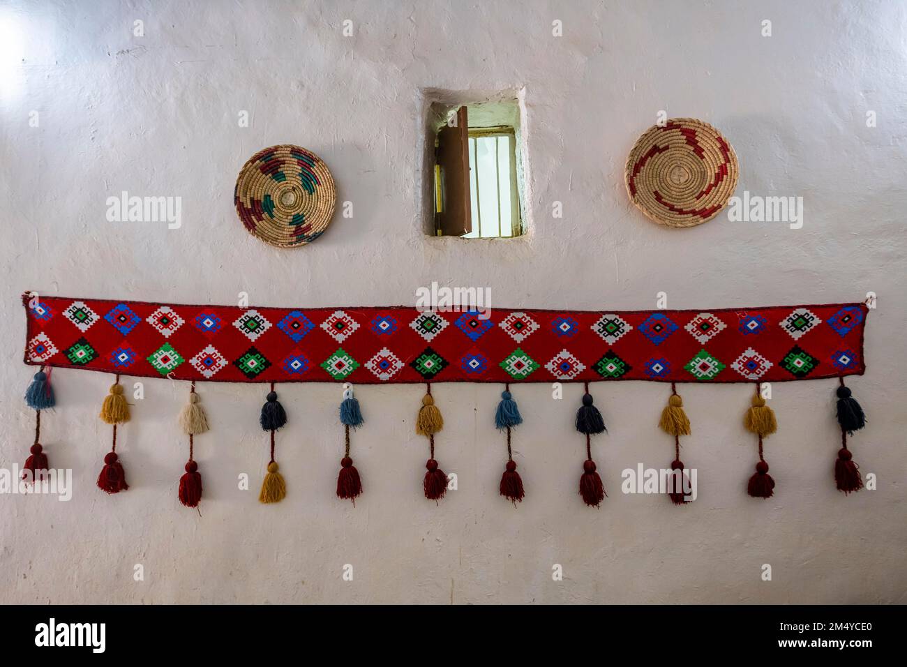 Traditional interior in the Al-An Palace, Najran, Kingdom of Saudi ...