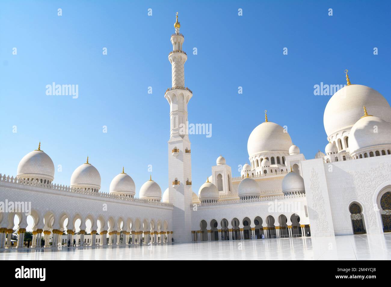 Abu Dhabi, United Arab Emirates (UAE), December 2022: Exterior of the ...