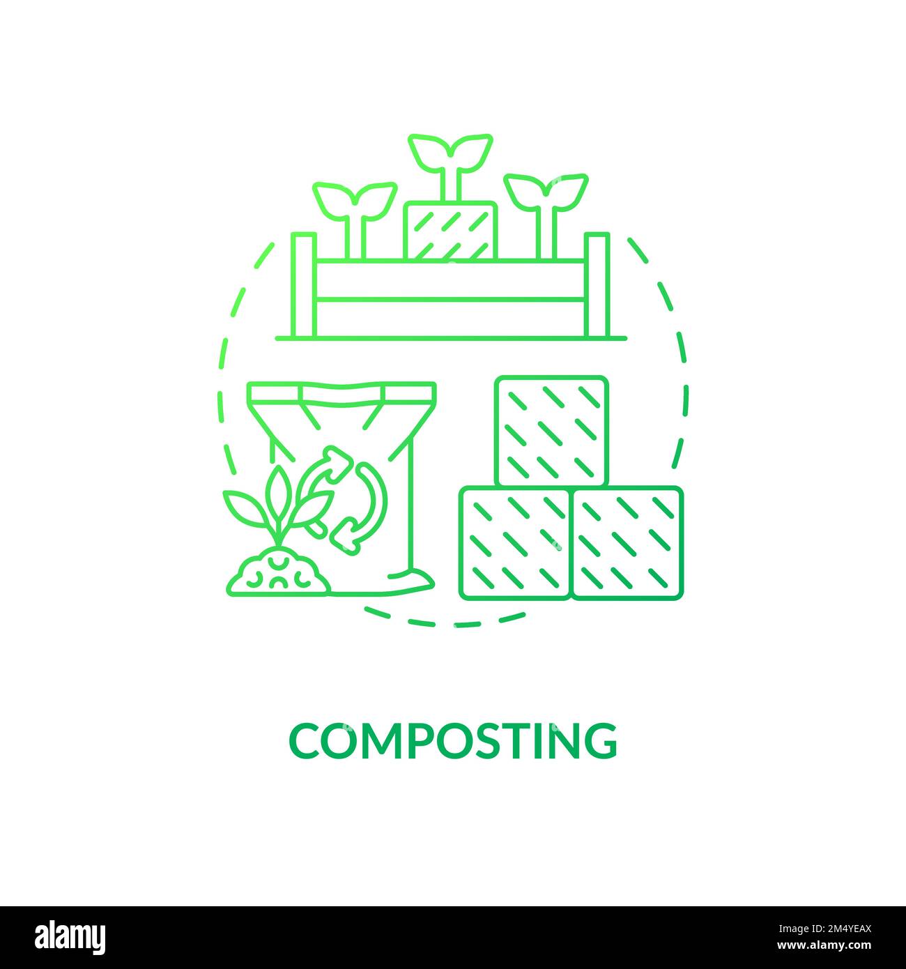 Composting green gradient concept icon Stock Vector Image & Art - Alamy Composting green gradient concept icon Stock Vector Image & Art - Alamy