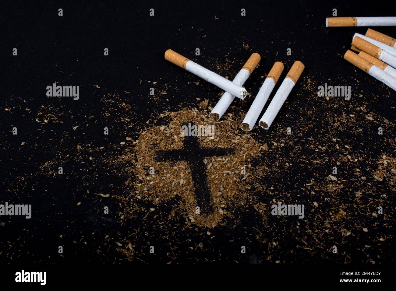World No Tobacco Day poster for say no smoking concept Stock Photo - Alamy