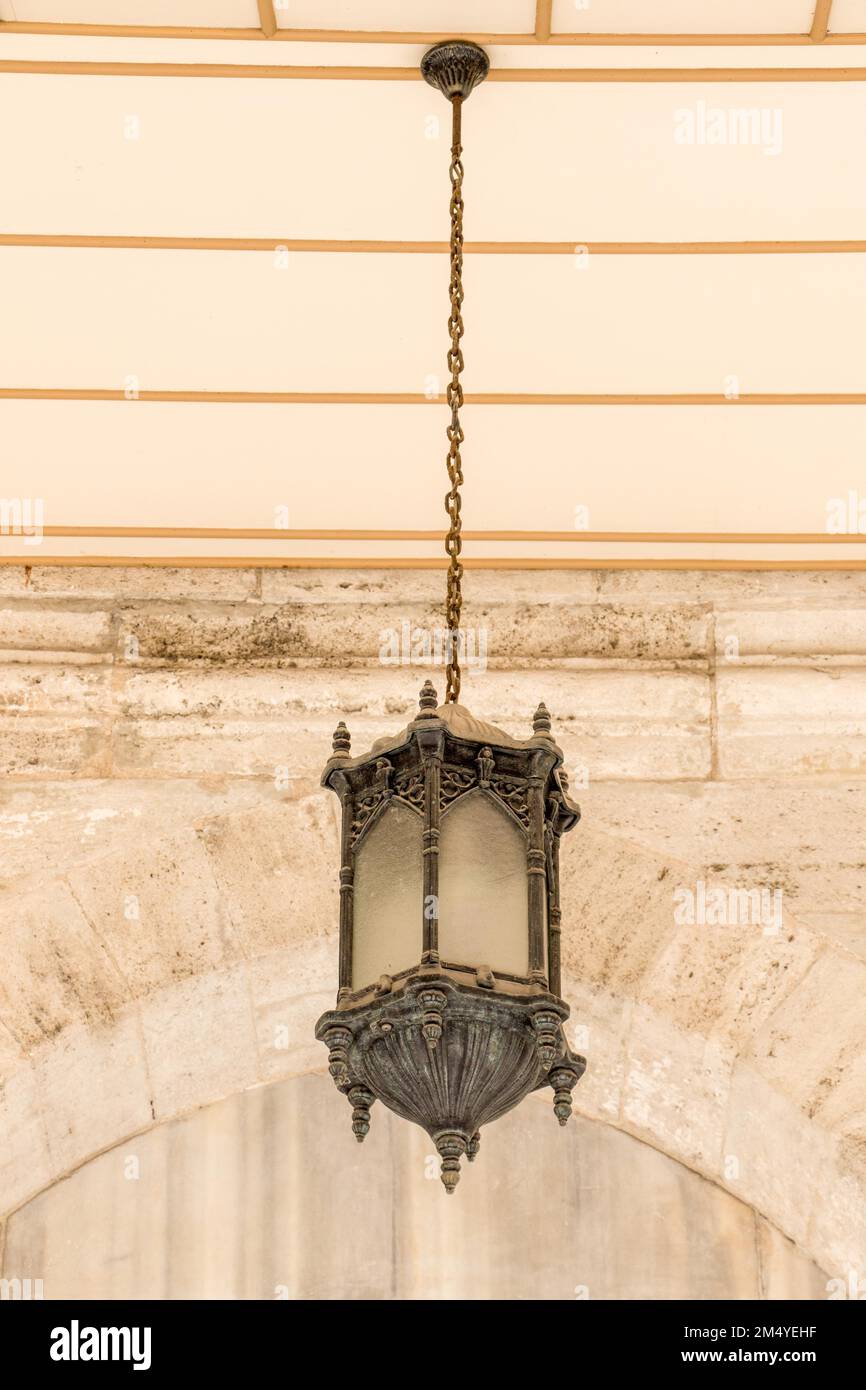 Ottoman style ceiling lamps for interior decoration Stock Photo - Alamy