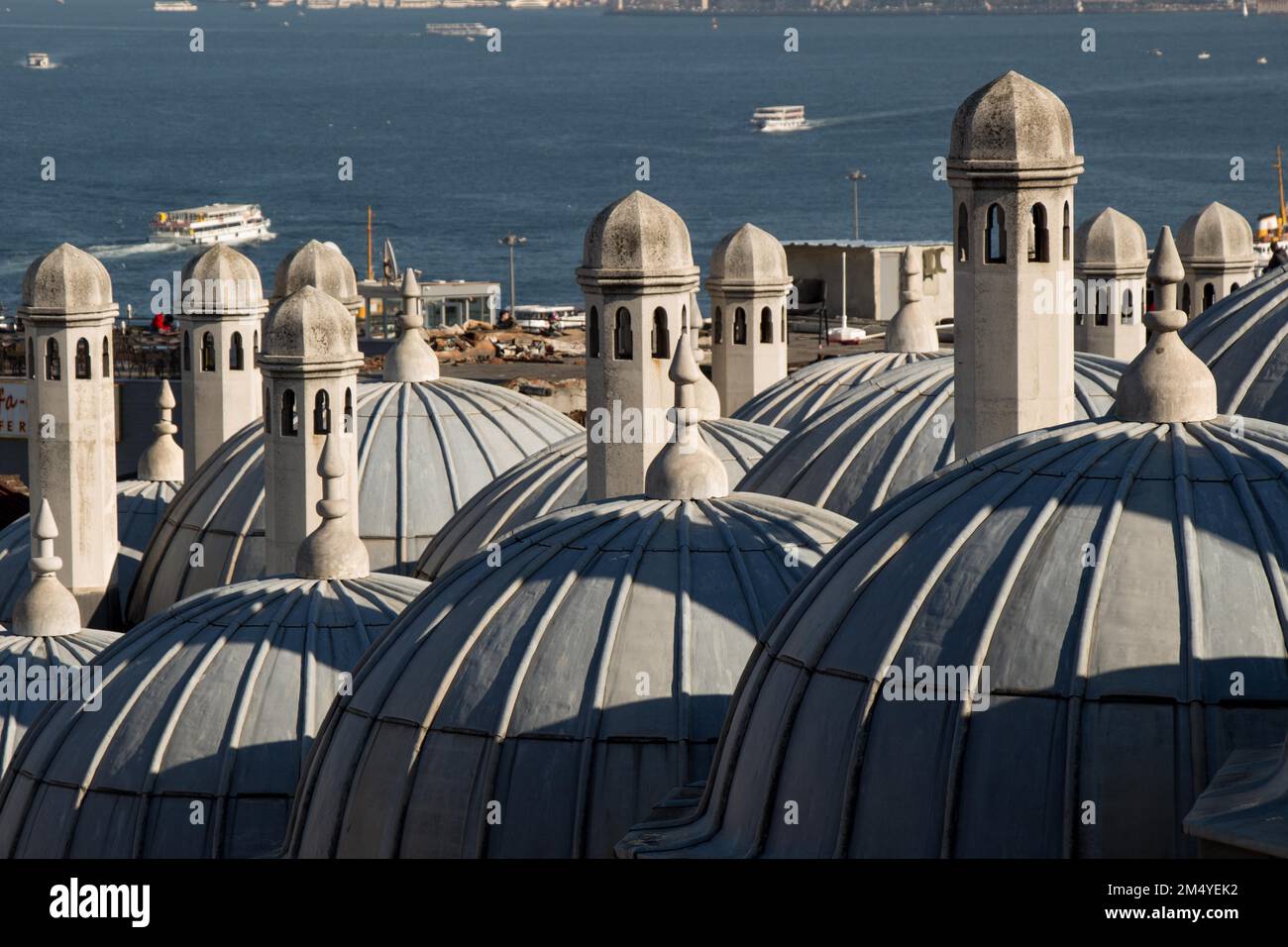 Outer view of dome in Ottoman architecture in, Istanbul, Turkey Stock ...