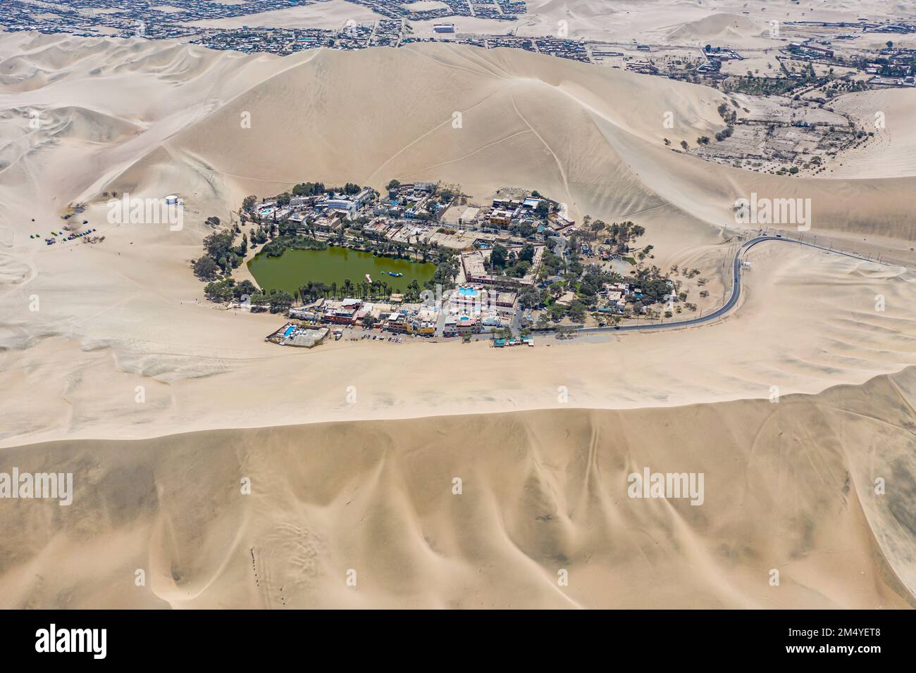 Ica town in desert peru hi-res stock photography and images - Alamy