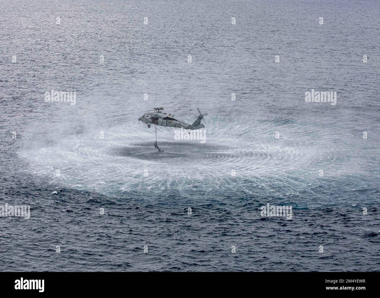 221213-N-MW880-1361 ADRIATIC SEA (Dec. 13, 2022) A Sailor assigned to ...