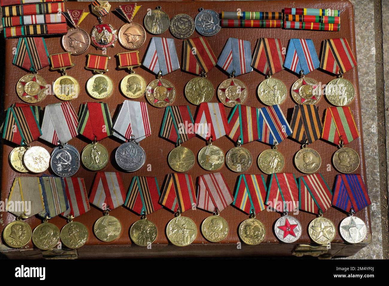 Veterans medals hi-res stock photography and images - Alamy