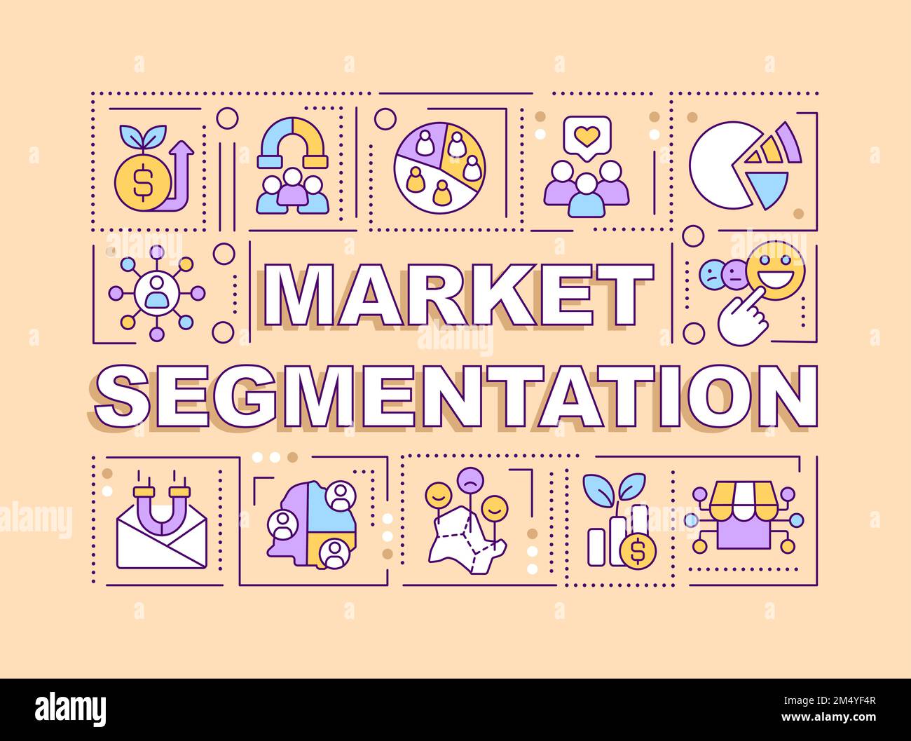 Income segmentation Stock Vector Images - Alamy