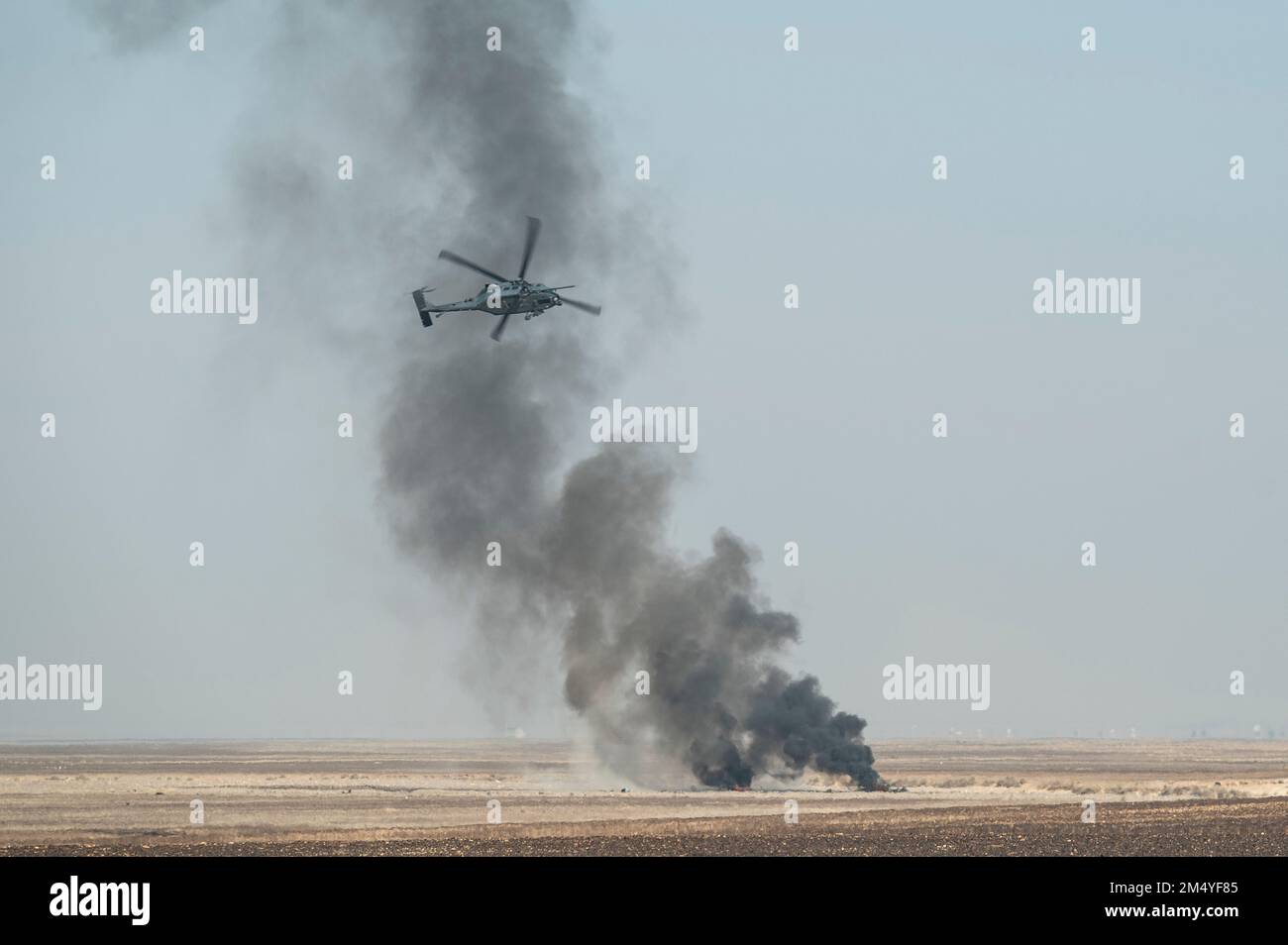 U.S. Air Force HH-60G Pave Hawk crew members assigned to the 46th ...