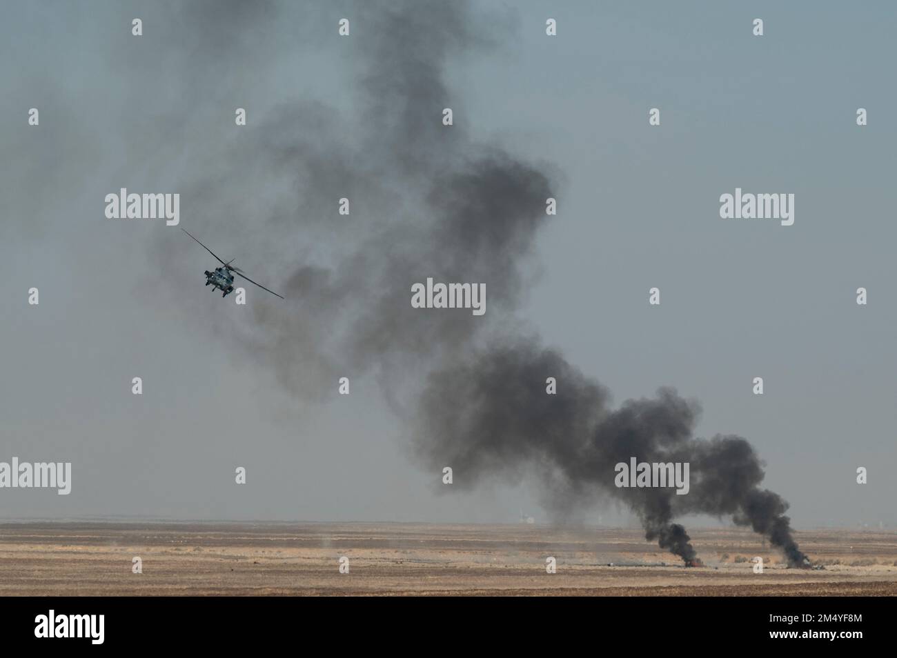 U.S. Air Force HH-60G Pave Hawk crew members assigned to the 46th ...