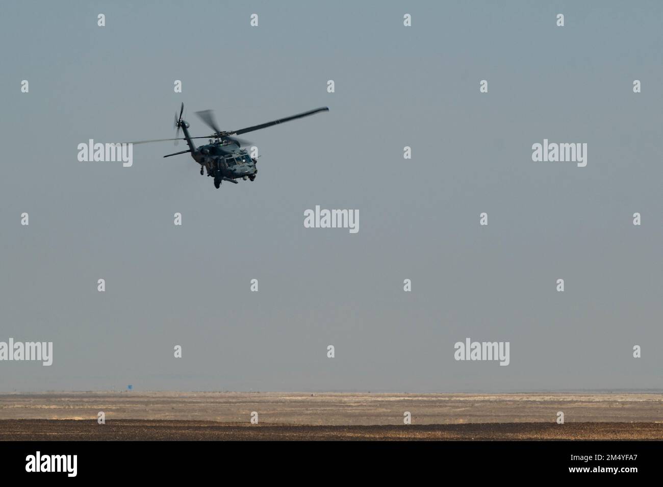 U.S. Air Force HH-60G Pave Hawk crew members assigned to the 46th ...