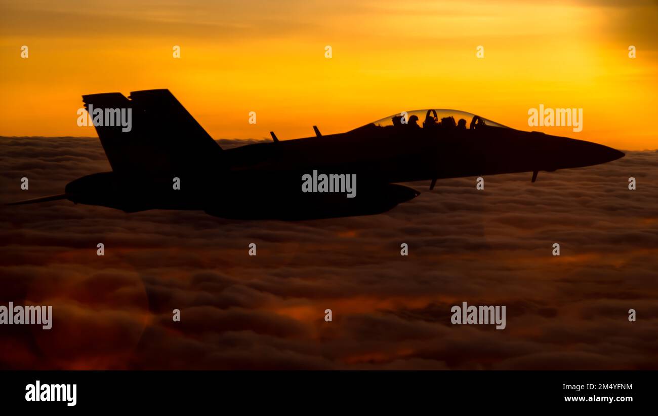 A U.S. Marine Corps F/A-18D Hornet aircraft with Marine Fighter Attack ...