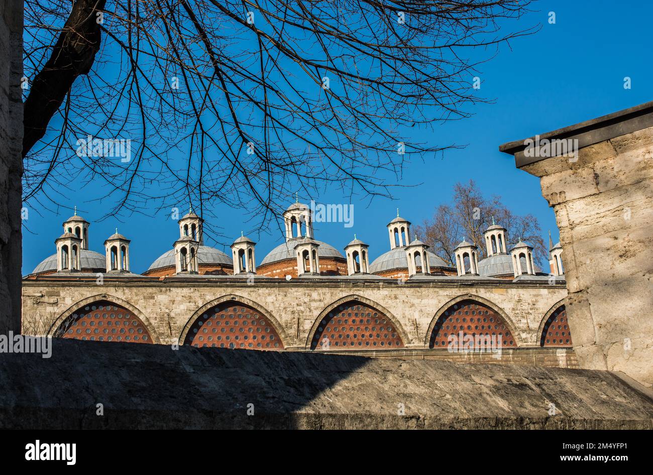 Fine example of ottoman Turkish architecture masterpieces Stock Photo ...