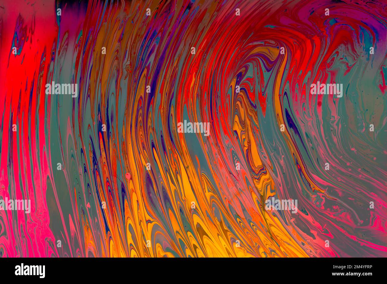 Traditional Ottoman Turkish marbling art patterns as abstract colorful ...