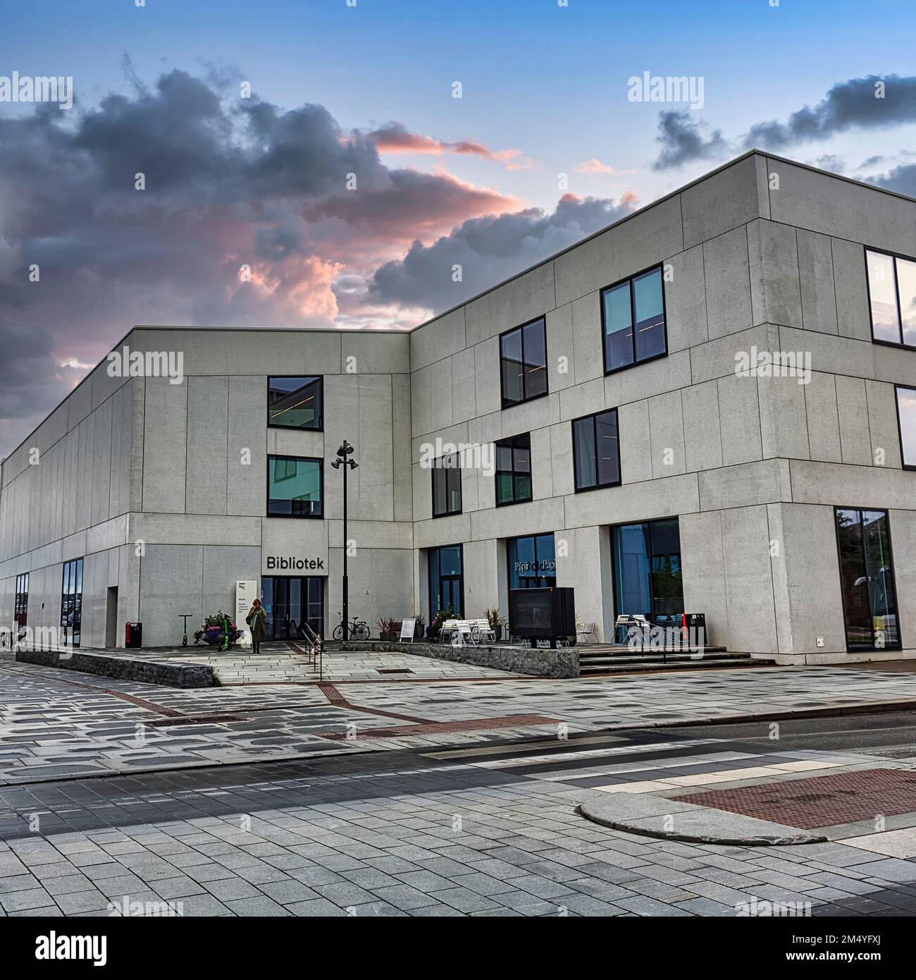Public library, Stormen Cultural Centre, modern architecture, DRDH Architects, Bodo, Bodo ...