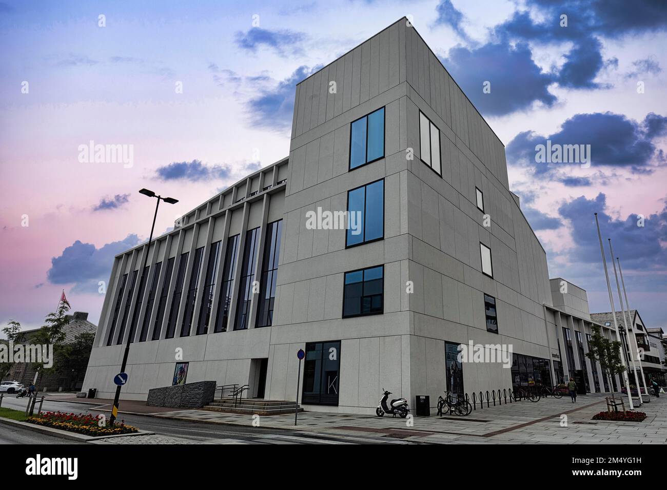 Concert hall, Stormen Cultural Centre, modern architecture, DRDH ...