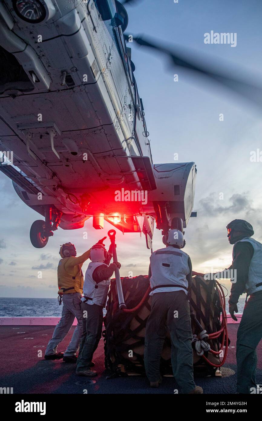 PACIFIC OCEAN (Dec. 2, 2022) - U.S. Marines, with Combat Logistics ...