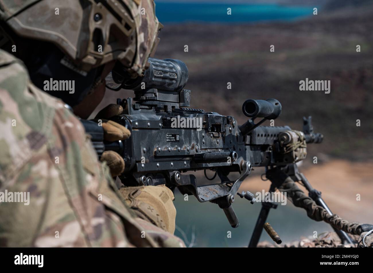 U.S. Army National Guard soldiers assigned to Task Force Wolfhound ...