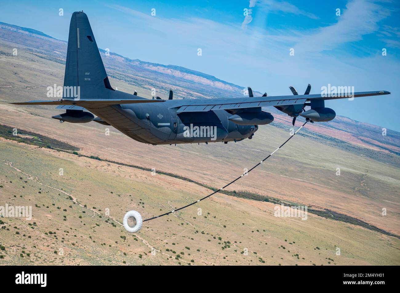 An HC-130J from the 415th Special Operations Squadron prepares to ...