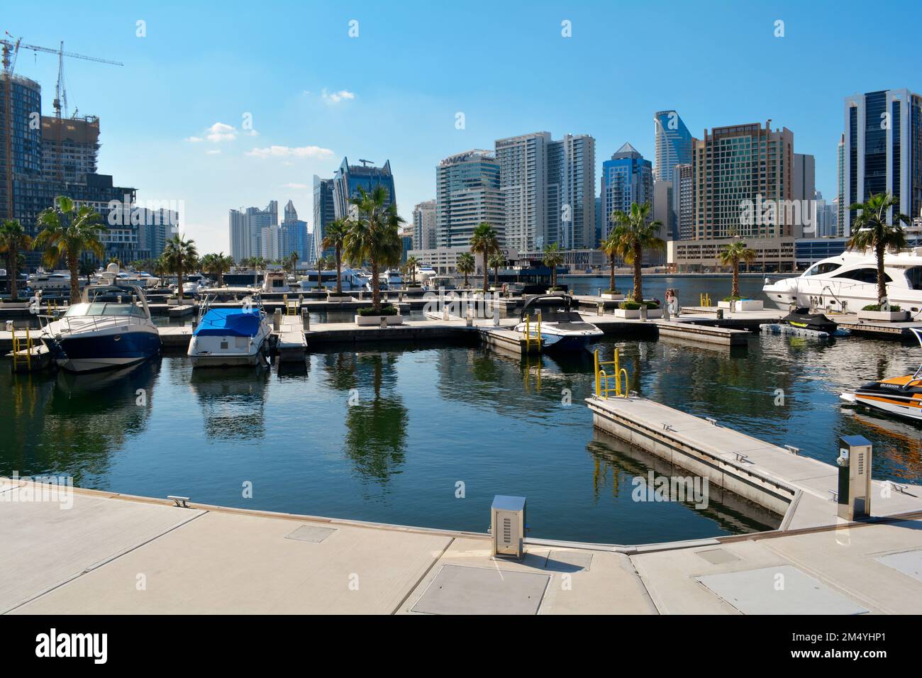 Dubai, United Arab Emirates (UAE), December 2022: D-Marin Business Bay ...