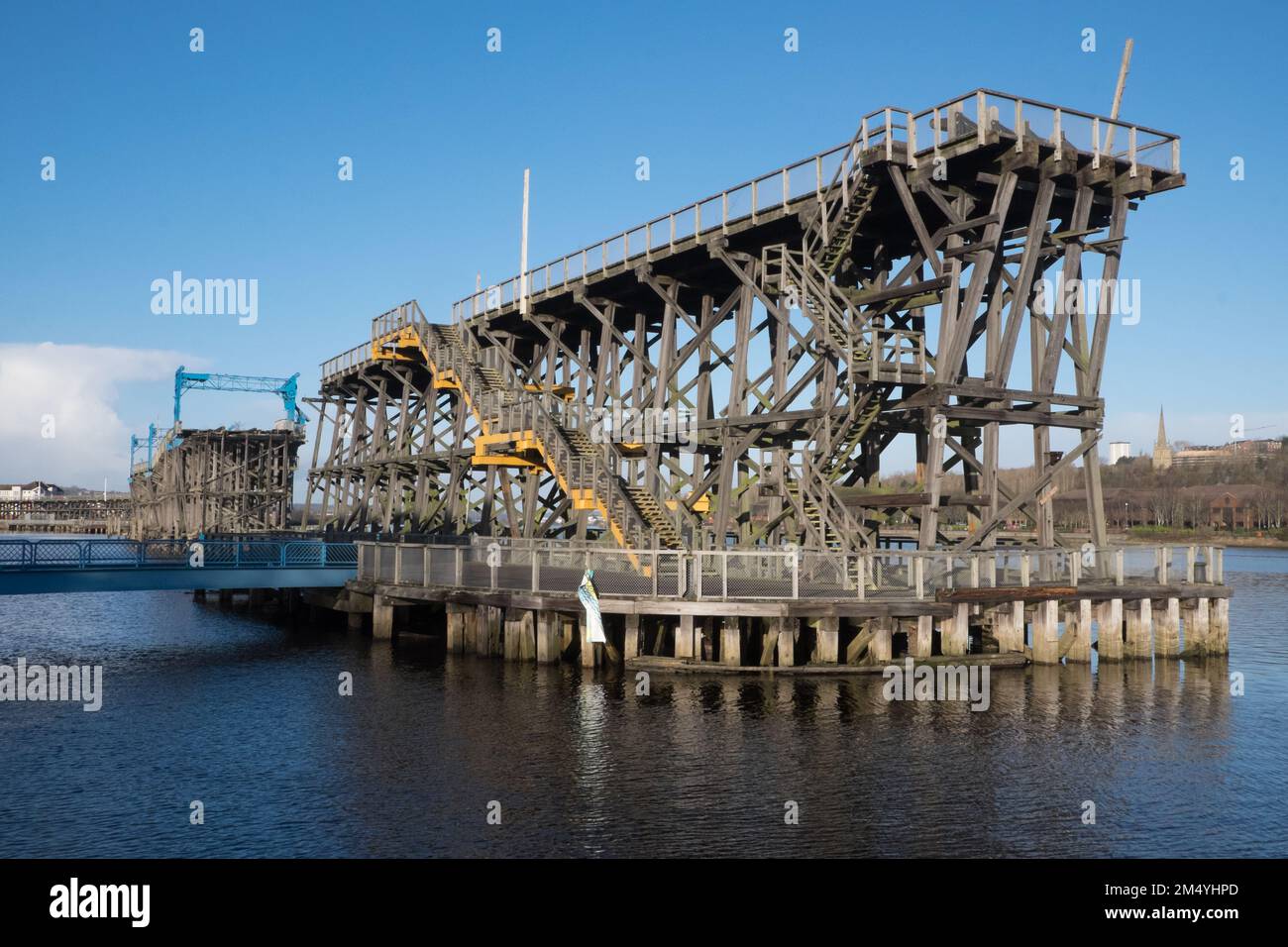 Industrial heritage river tyne dunston hi-res stock photography and ...