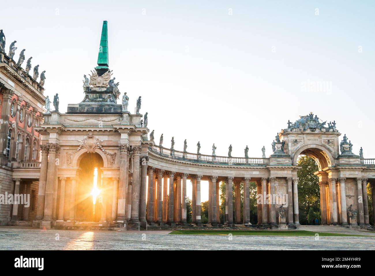 Sanssouci palace colonnade hi-res stock photography and images - Alamy