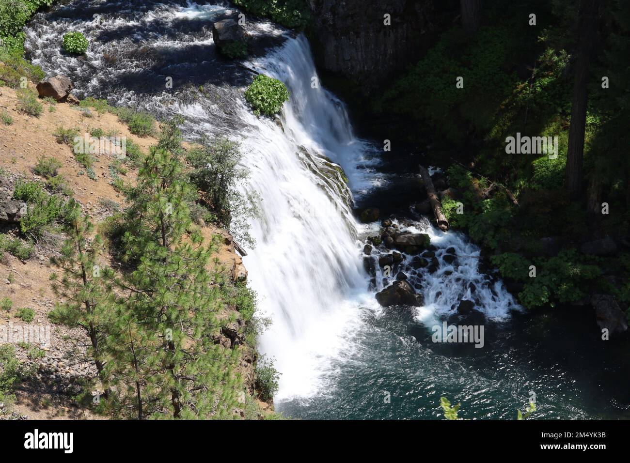 McCloud Falls, Shastha Trinity Wilderness, California Stock Photo - Alamy