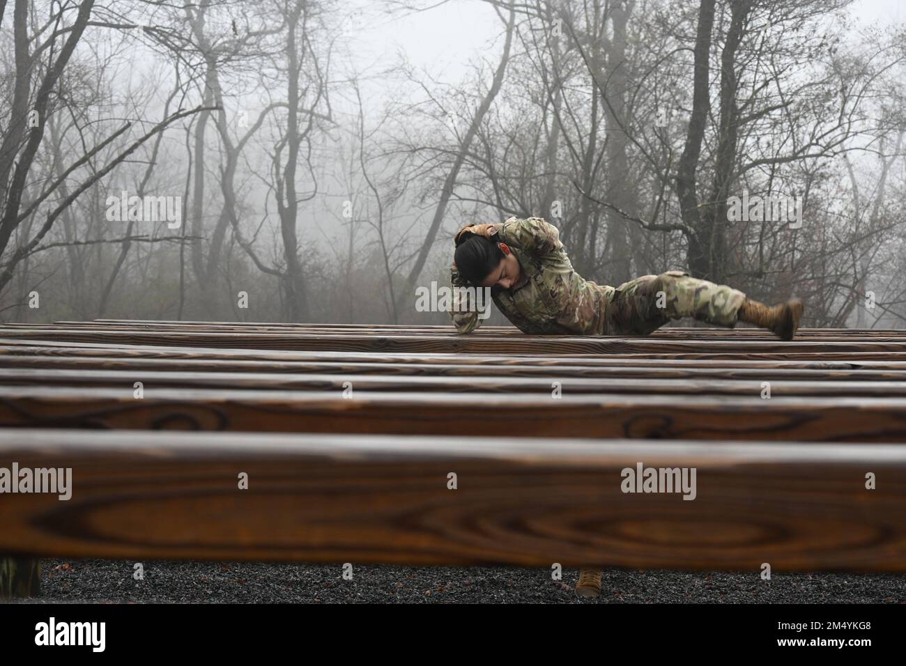 Fort Meade, Maryland, USA. 7th Dec, 2022. Sgt. Thalia Hernandez ...