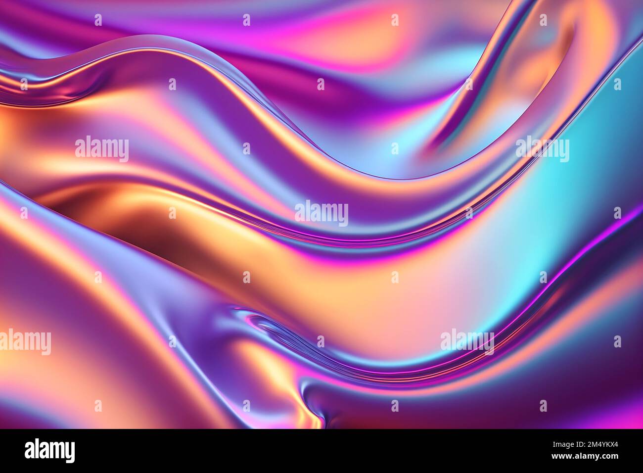 Iridescent blue background hi-res stock photography and images - Alamy