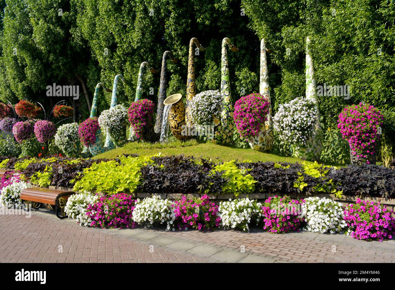Dubai, United Arab Emirates (UAE), December 2022: Dubai Miracle Garden ...