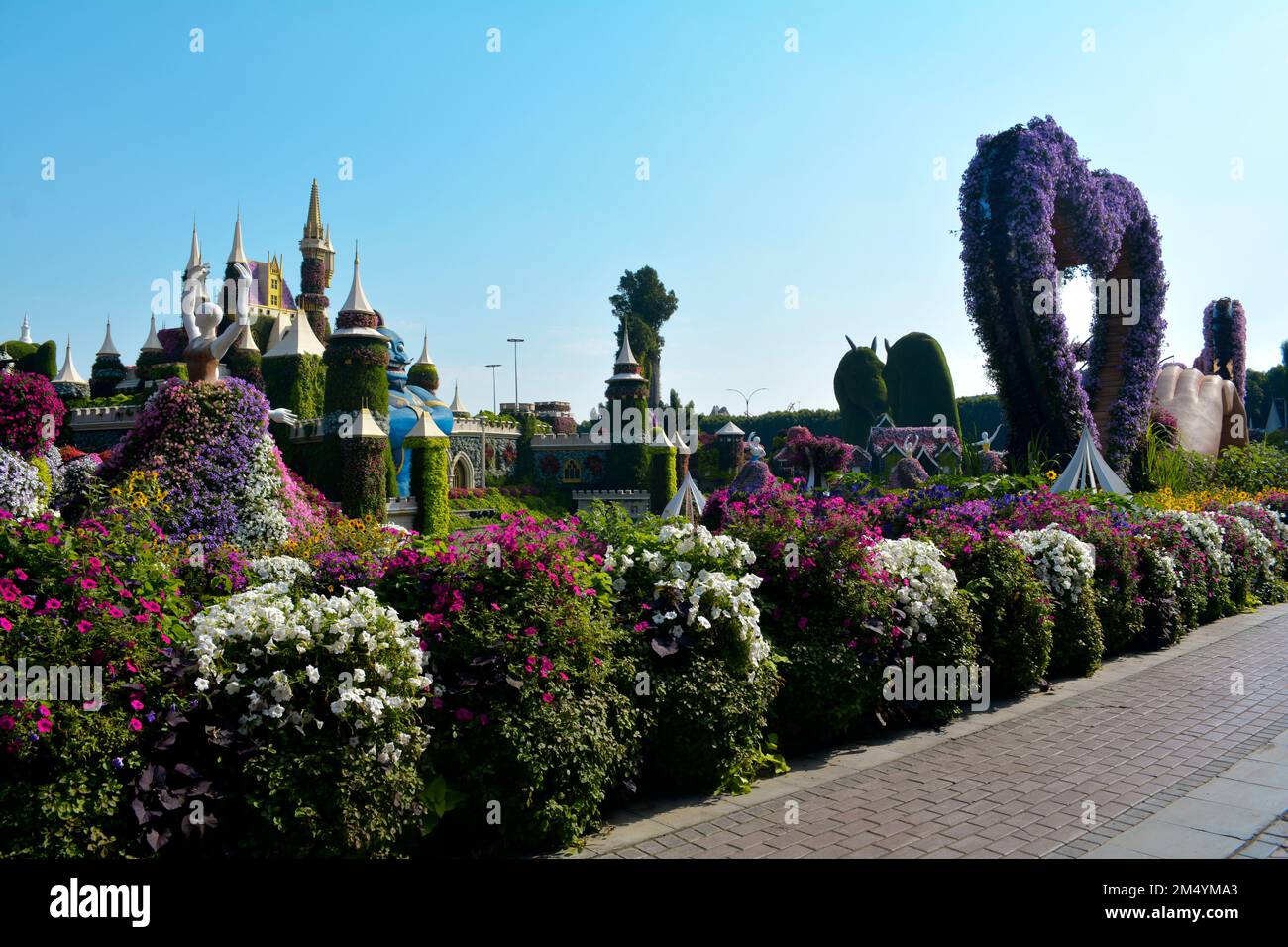 Dubai, United Arab Emirates (UAE), December 2022: Dubai Miracle Garden ...