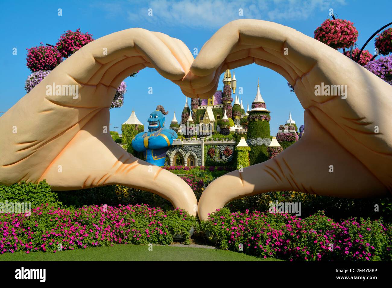 Dubai, United Arab Emirates (UAE), December 2022: Dubai Miracle Garden ...