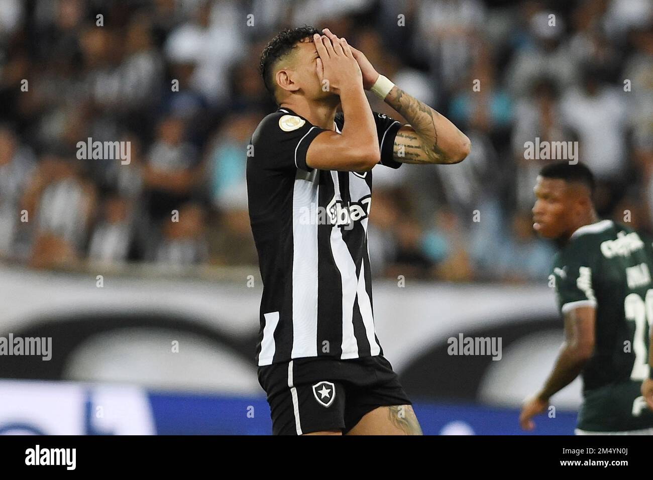 Rio de Janeiro, Brazil, October 3, 2022. Football player Tiquinho ...